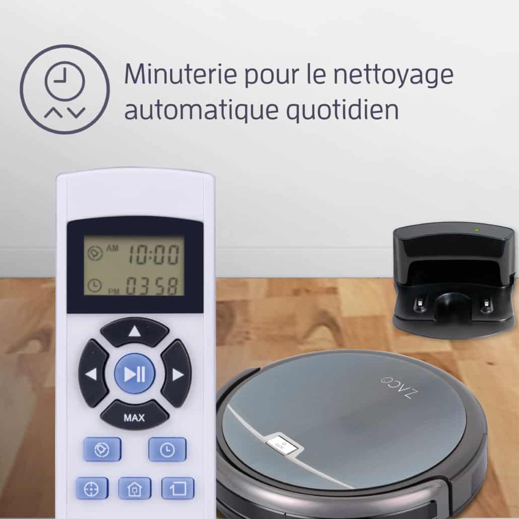 Aspirateur robot Zaco A4s: avis et test complet - guide-robots.fr